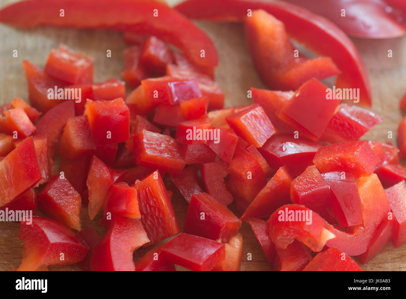 Chopped red pepper hi-res stock photography and images - Alamy