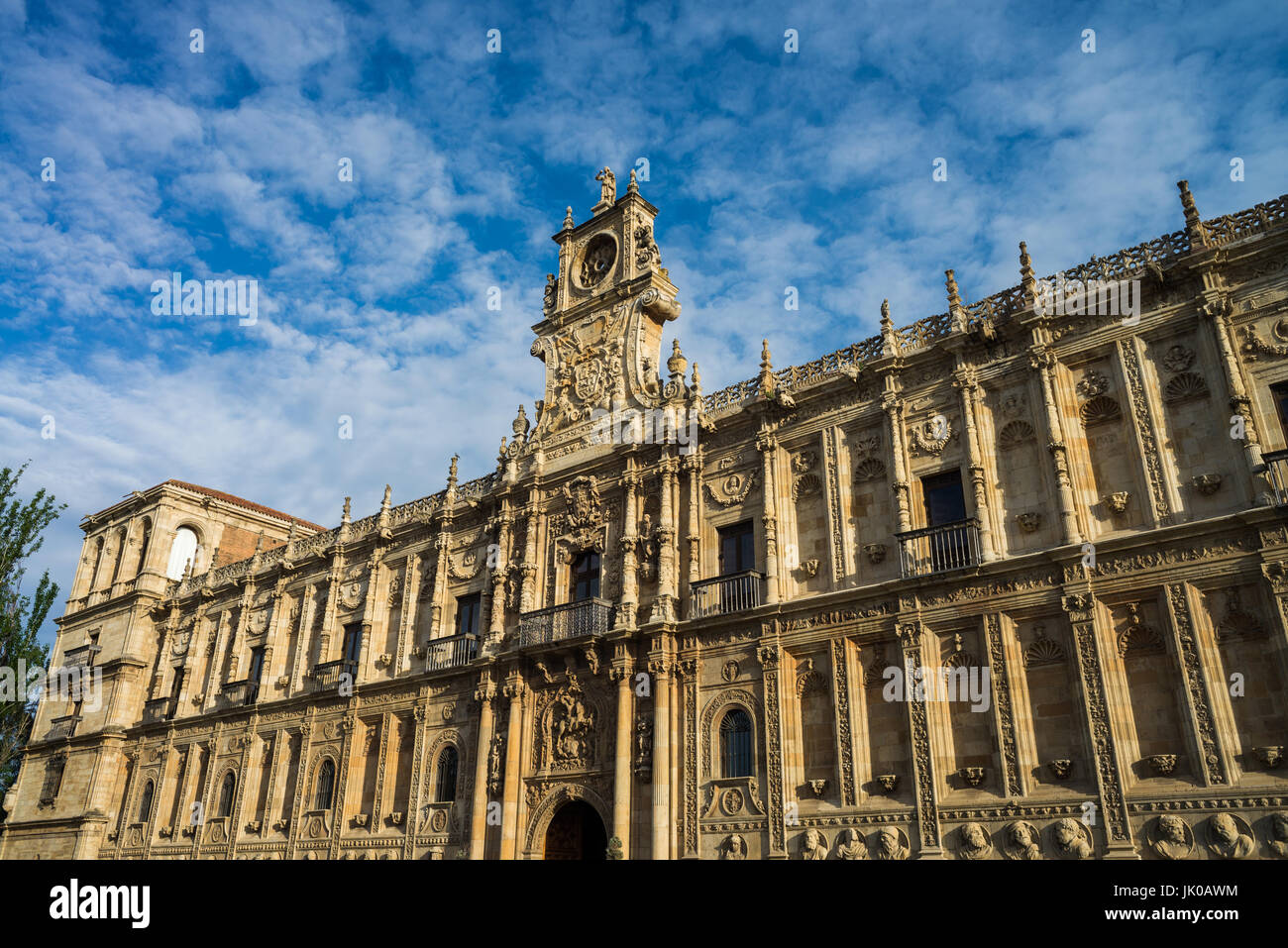 Monastery Hospital of San Marcos, today National Hotel Parador. Leon ...