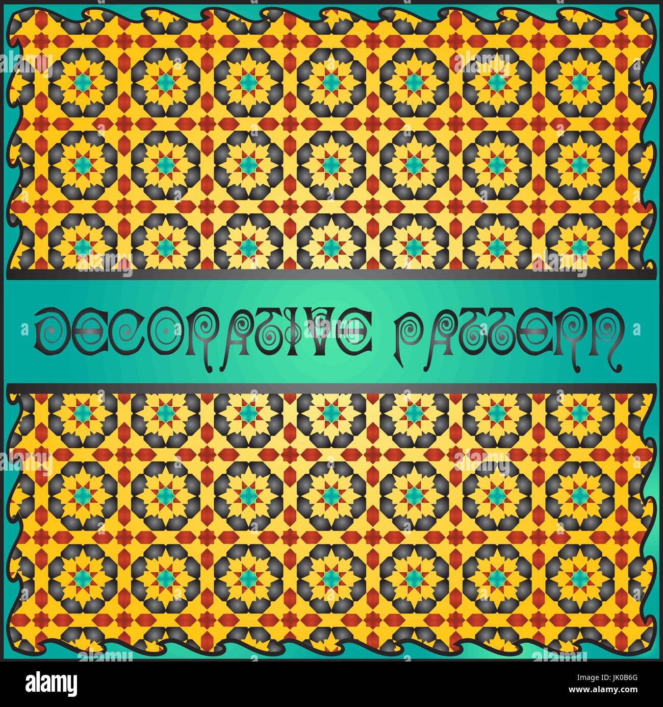 Geometric retro patterns Stock Vector Images - Alamy