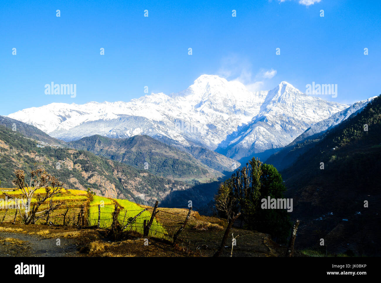 Annapurna massif hi-res stock photography and images - Alamy