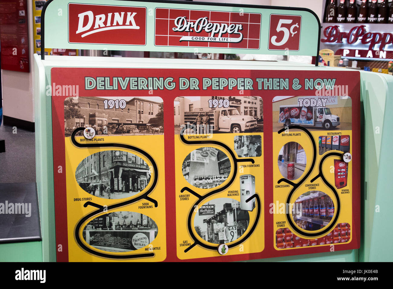 Waco texas dr pepper museum hi-res stock photography and images - Alamy