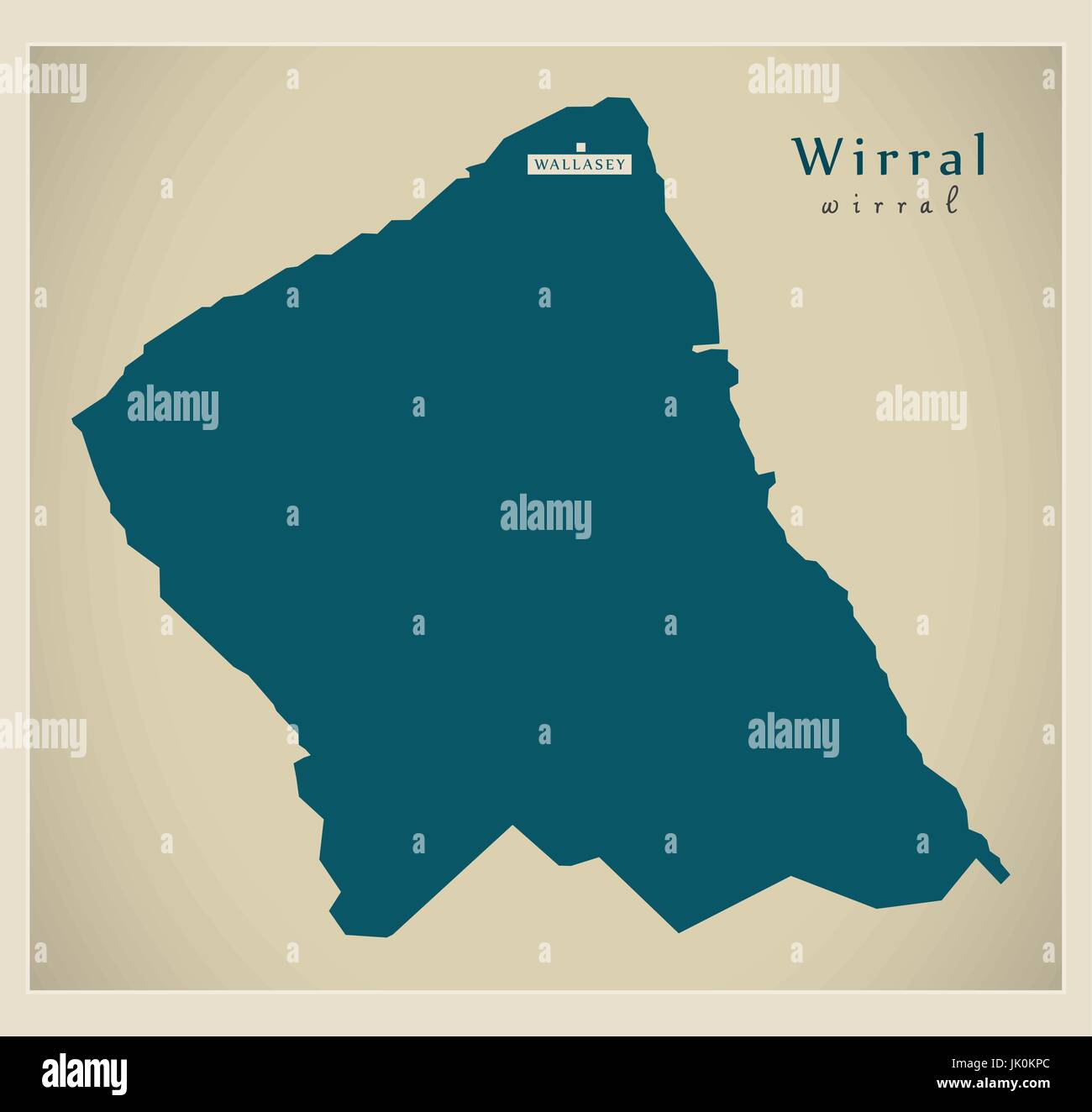 Borough of wirral Stock Vector Images - Alamy