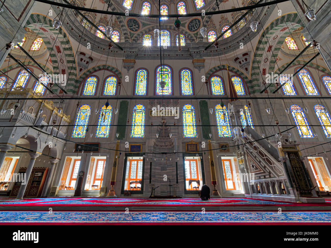 Fatih Mosque, a public Ottoman mosque in the Fatih district of Istanbul ...