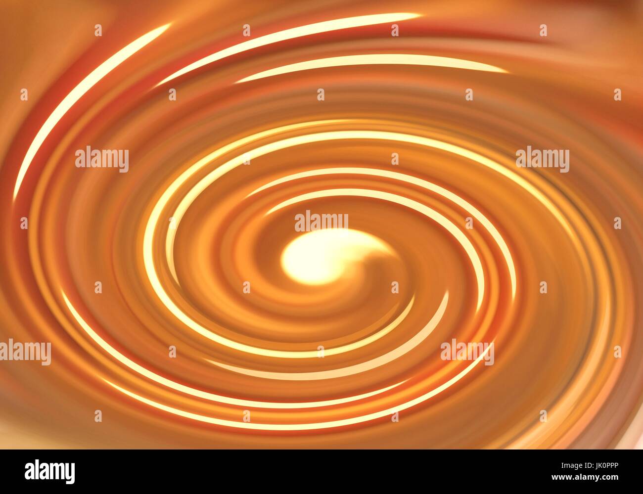 Abstract orange whirlpool pattern background Stock Photo - Alamy
