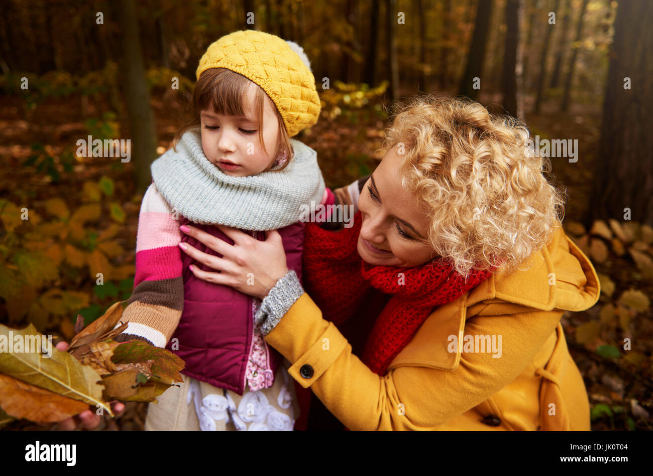 Collecting leaves hi-res stock photography and images - Alamy