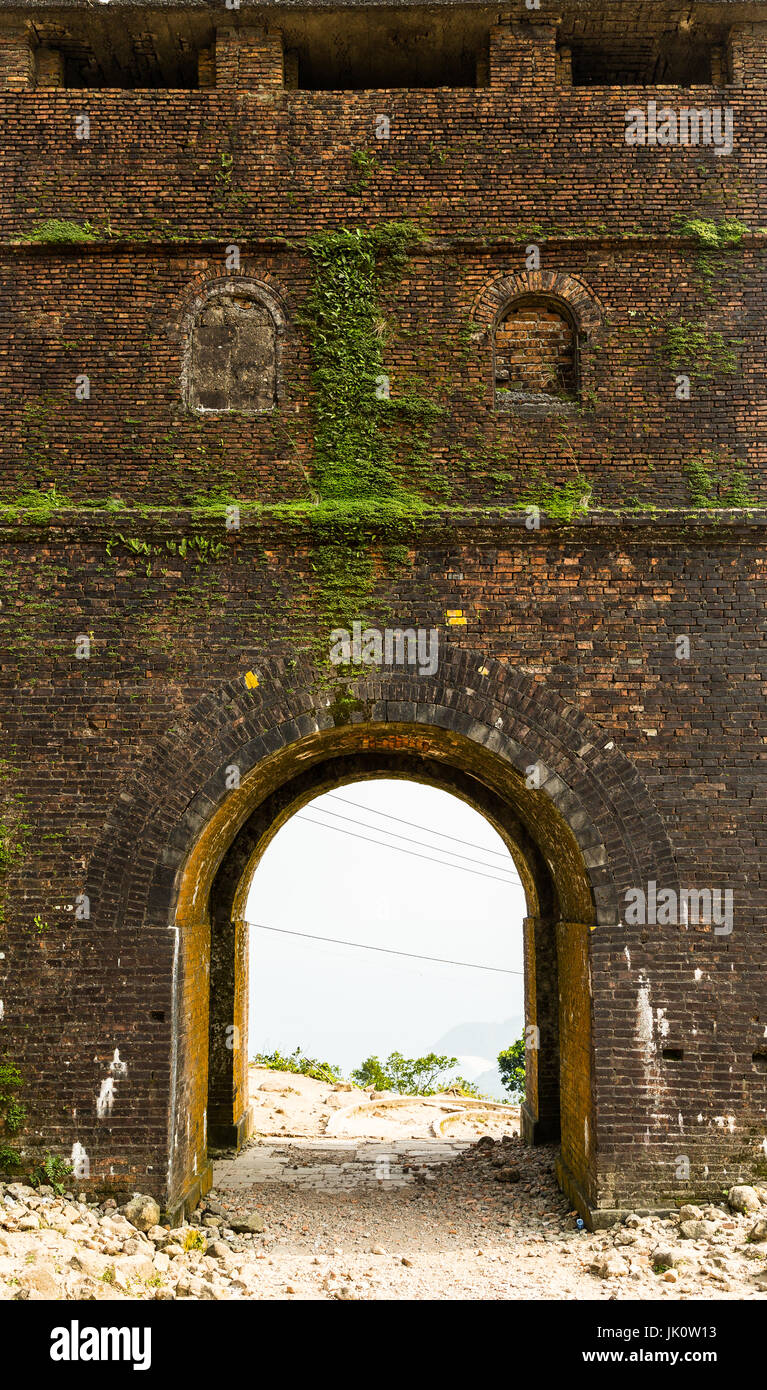 French fortification - Hai Van Pass, Vietnam - March 2017 Stock Photo ...