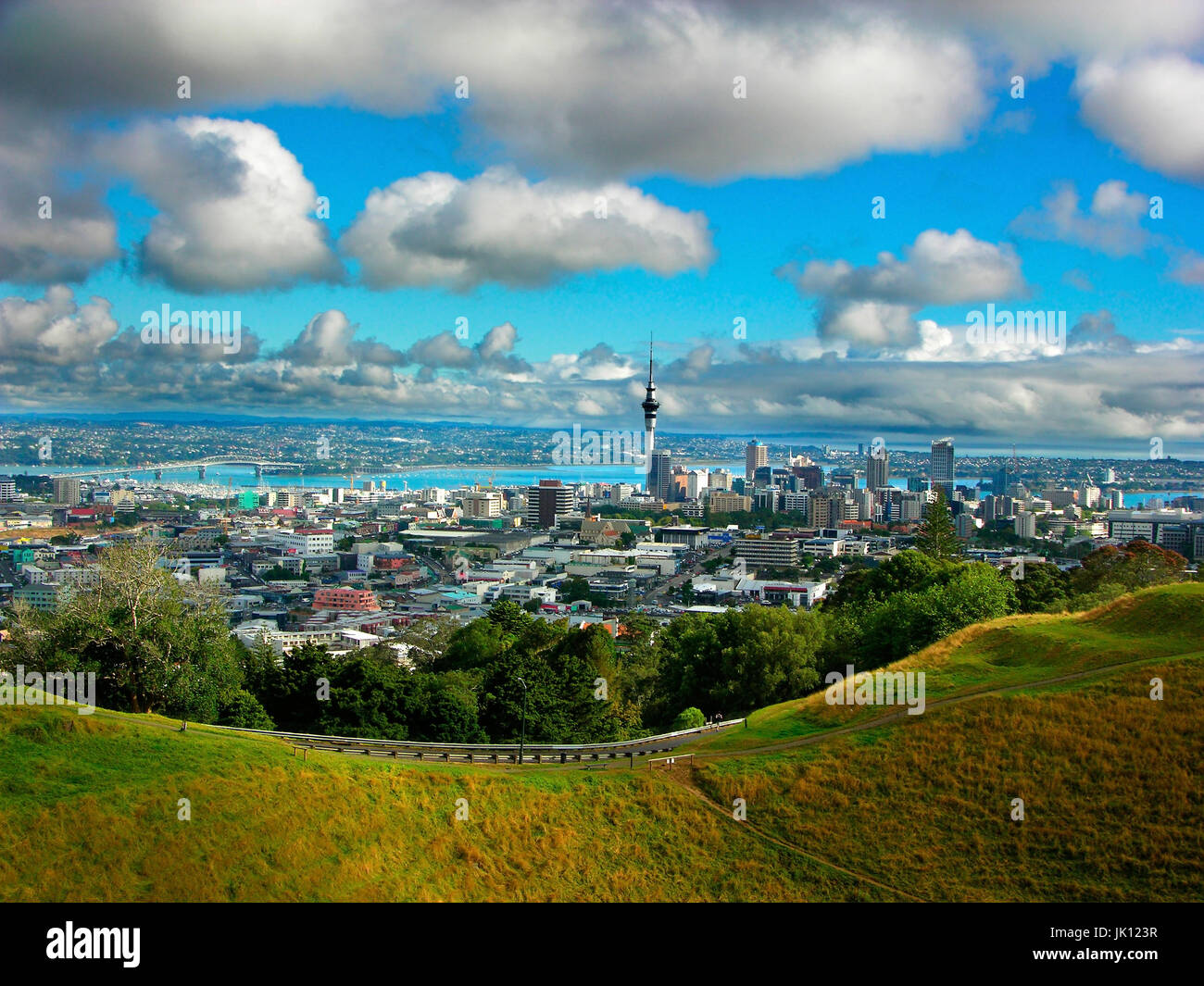 New zealand television sky tower hi-res stock photography and images ...
