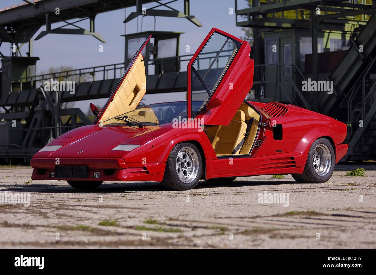 Lamborghini Countach LP 5000S. QV, 25Th Anniversary model. Property ...