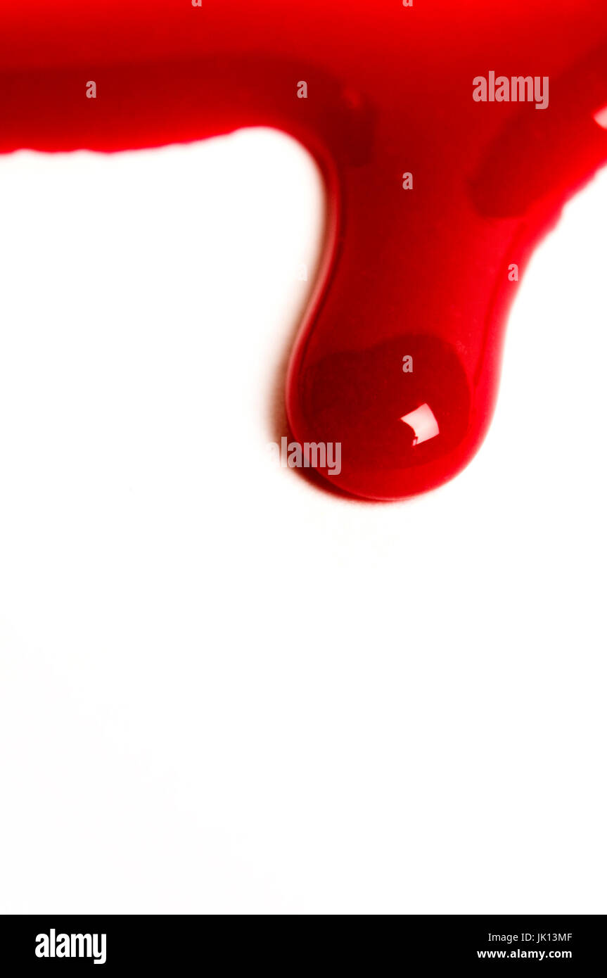 Blood dripping hi-res stock photography and images - Alamy
