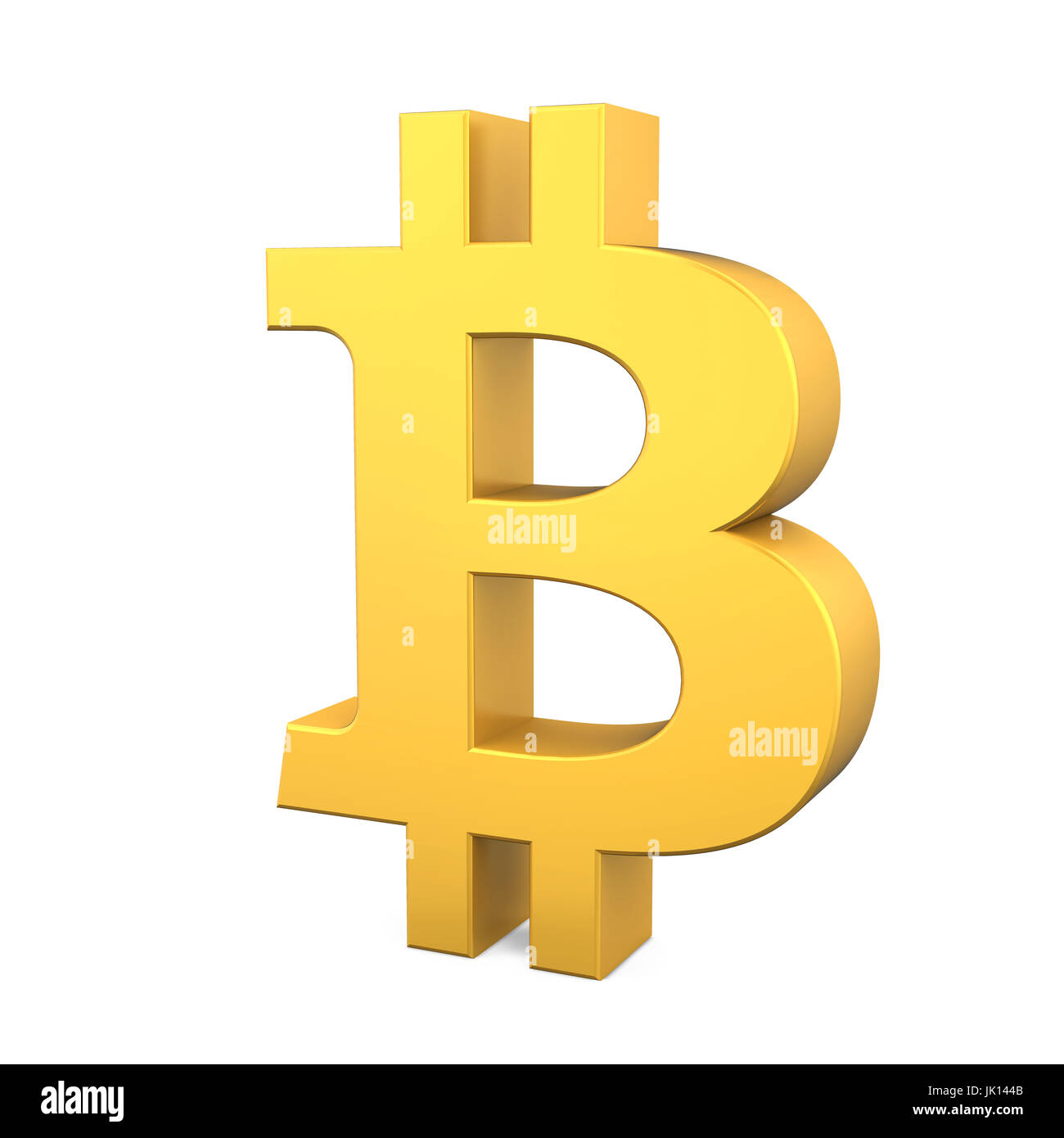 Bitcoin Symbol Isolated Stock Photo - Alamy