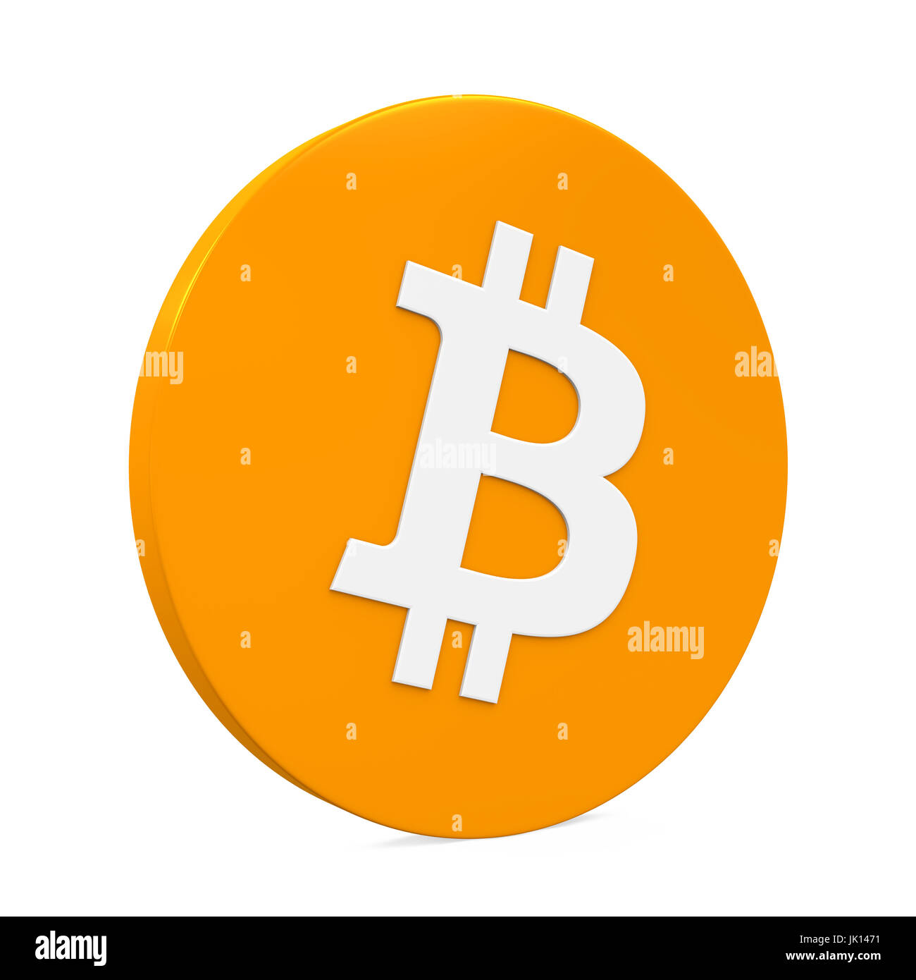 Bitcoin Symbol Isolated Stock Photo - Alamy