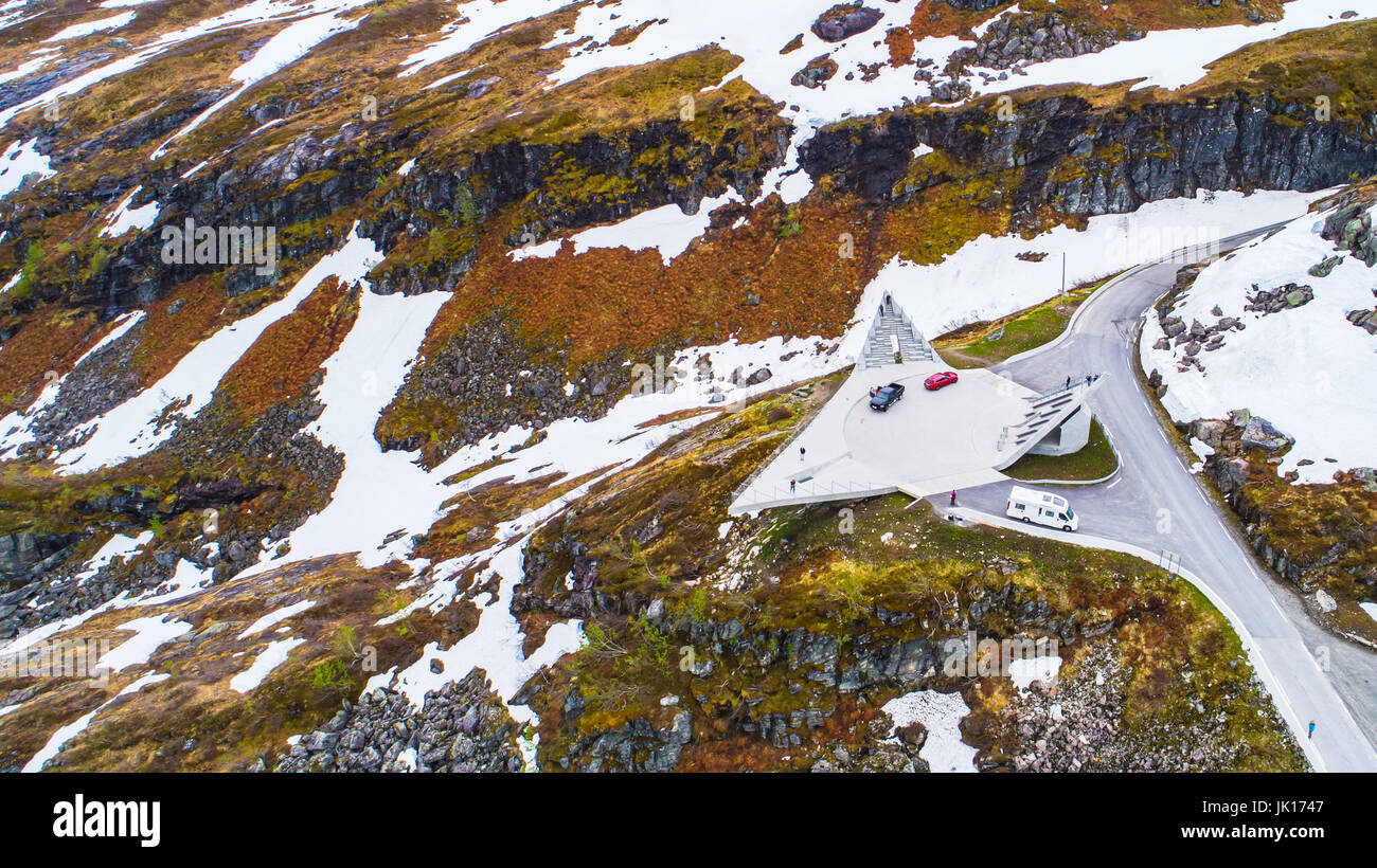 Famous norwegian viewpoint hi-res stock photography and images - Alamy