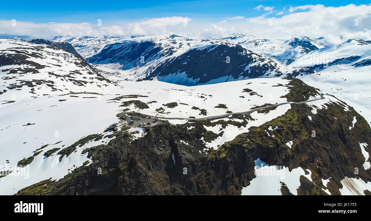 Dalsnibba viewpoint. Geiranger, Norway Stock Photo - Alamy