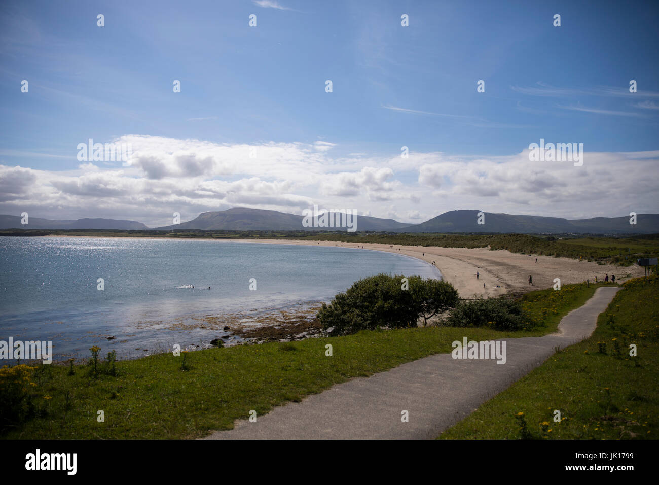Mullaghmore Beach, The Wild Atlantic Way, Mullaghmore Head, County ...