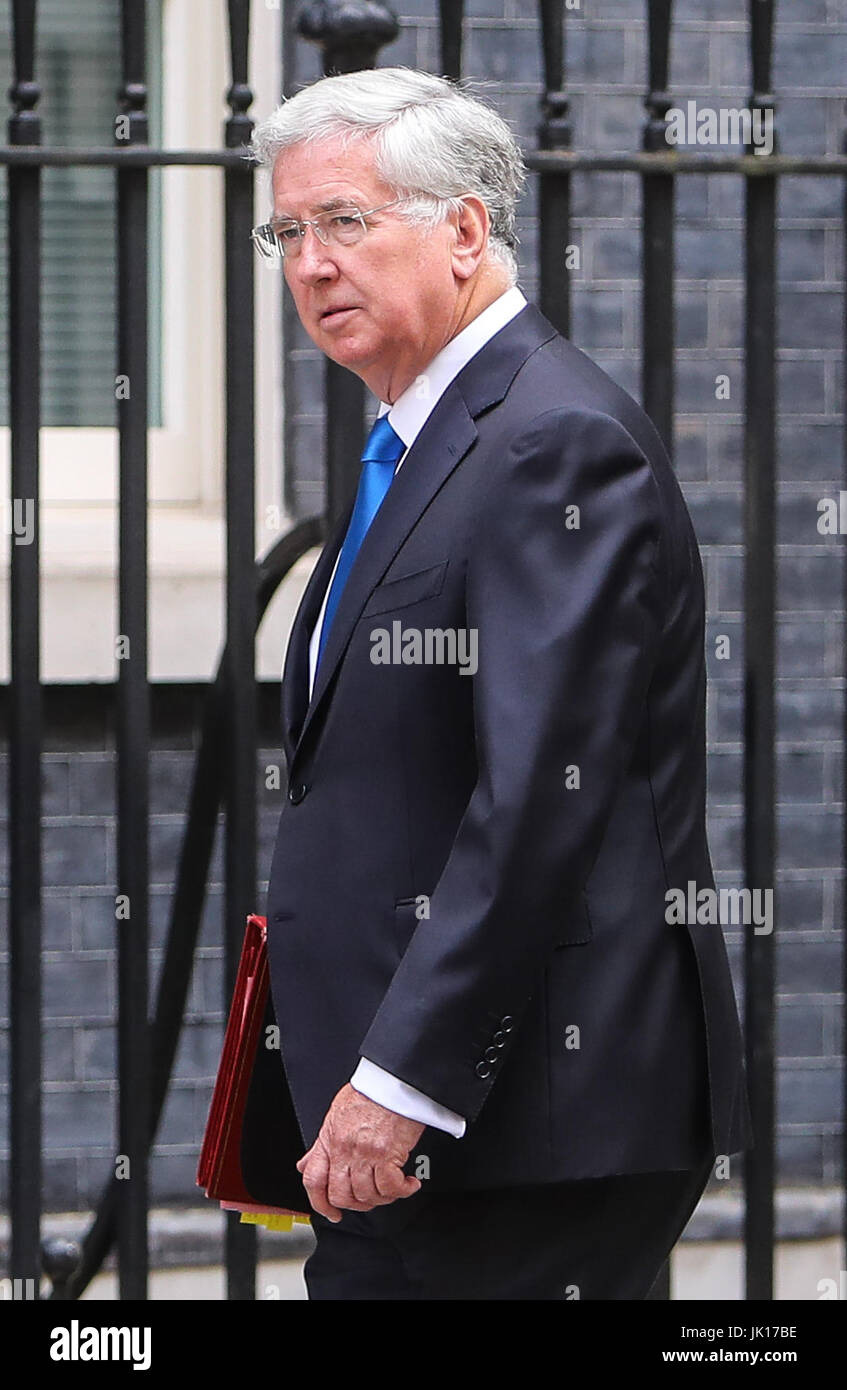 Ministers attend the weekly Cabinet meeting at 10 Downing Street ahead ...