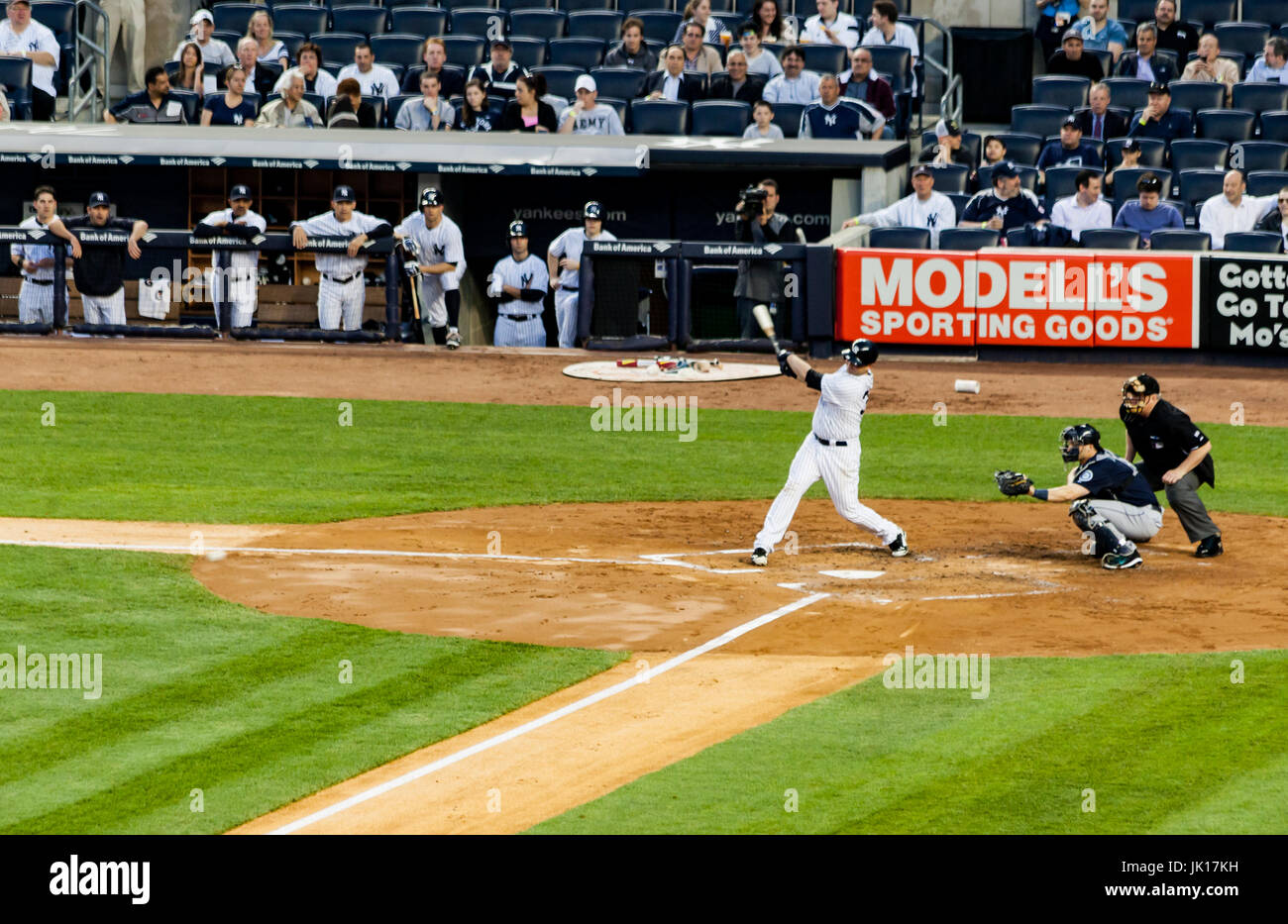 Yankees x Rockies 2011 Baseball New York City Stock Photo - Alamy
