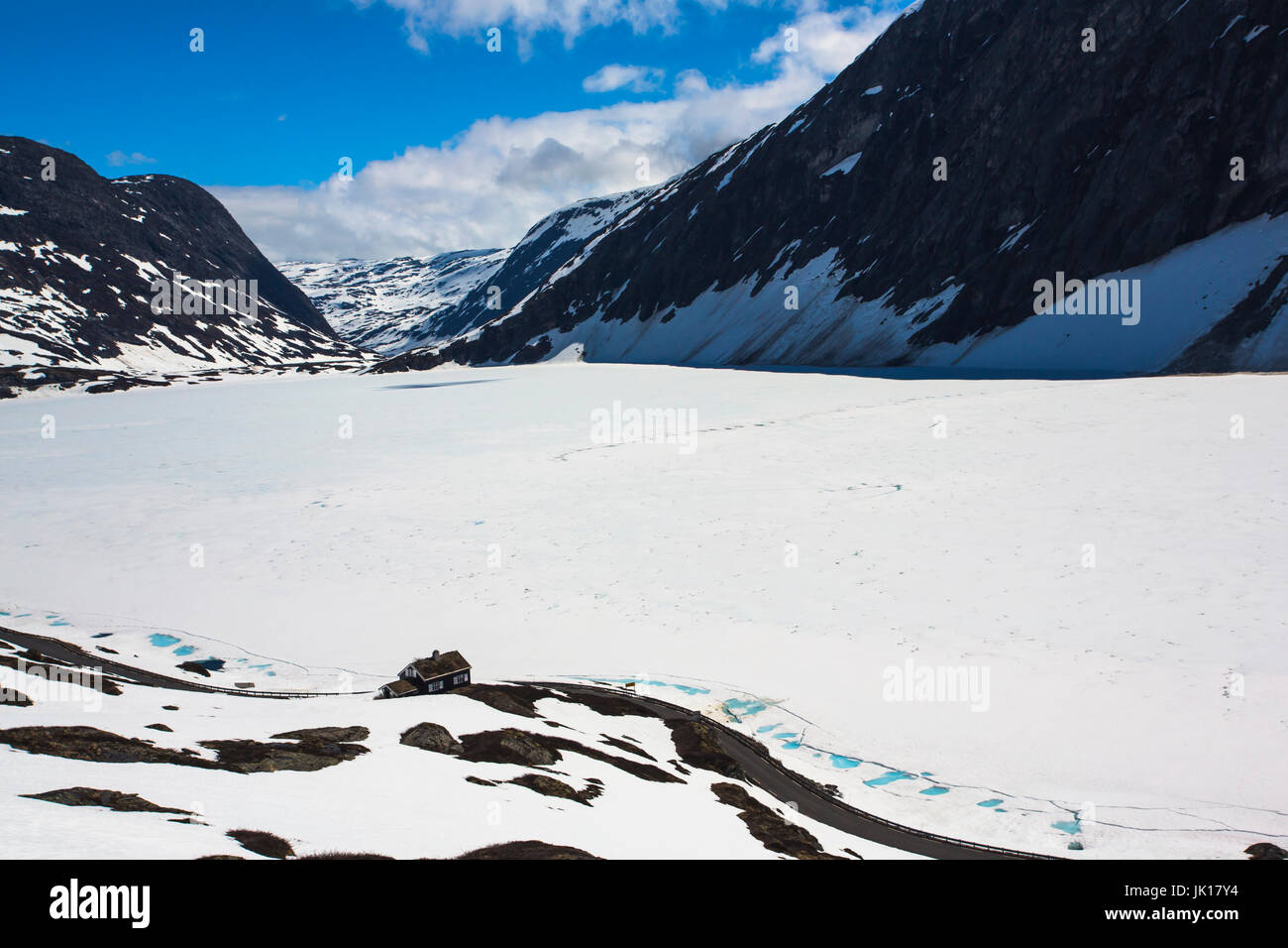 Dalsnibba mountain. Geiranger, Norway Stock Photo - Alamy