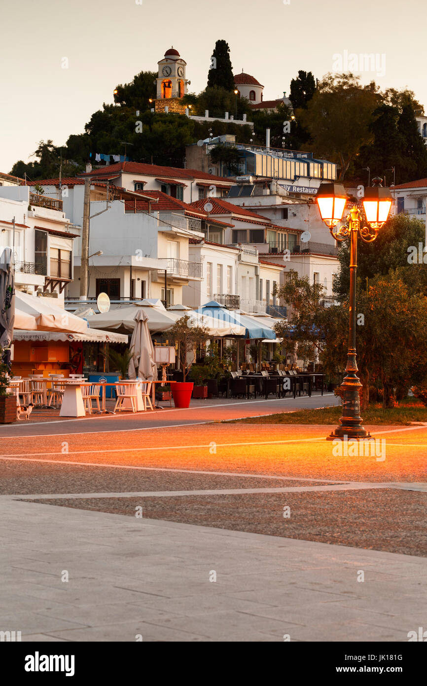 Skiathos street view hi-res stock photography and images - Alamy