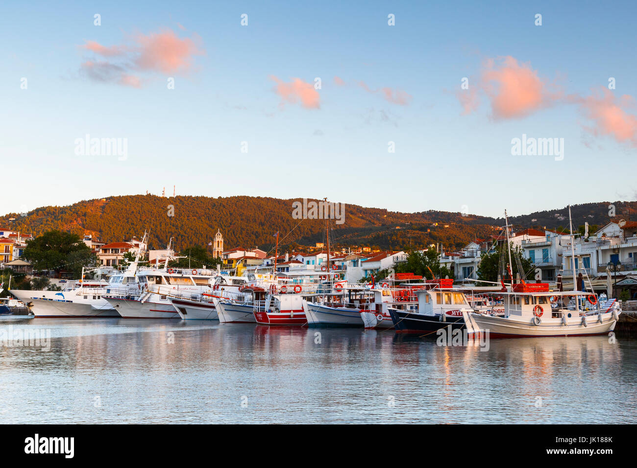 Skiathos island view port hi-res stock photography and images - Alamy