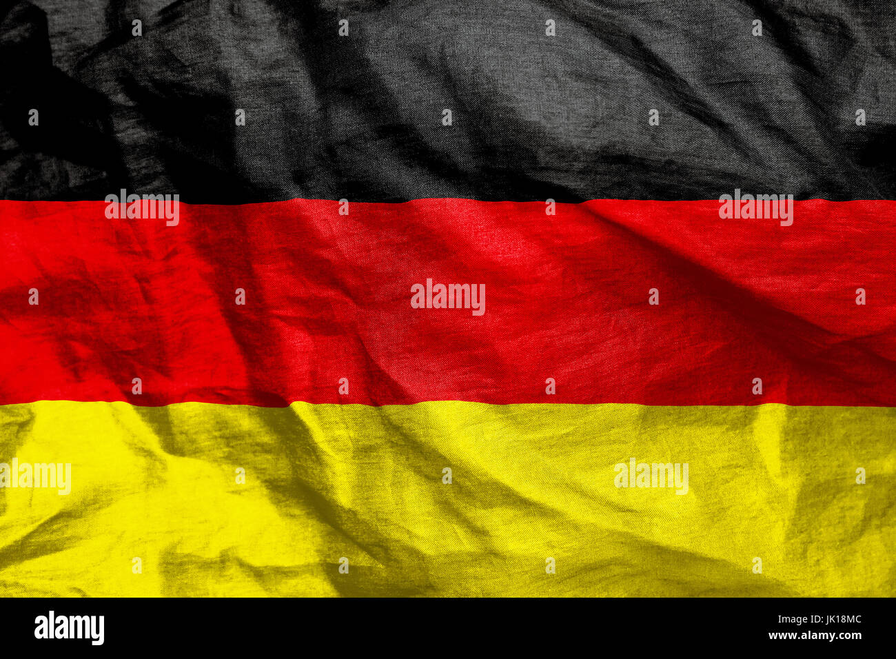 German flag texture crumpled up Stock Photo - Alamy