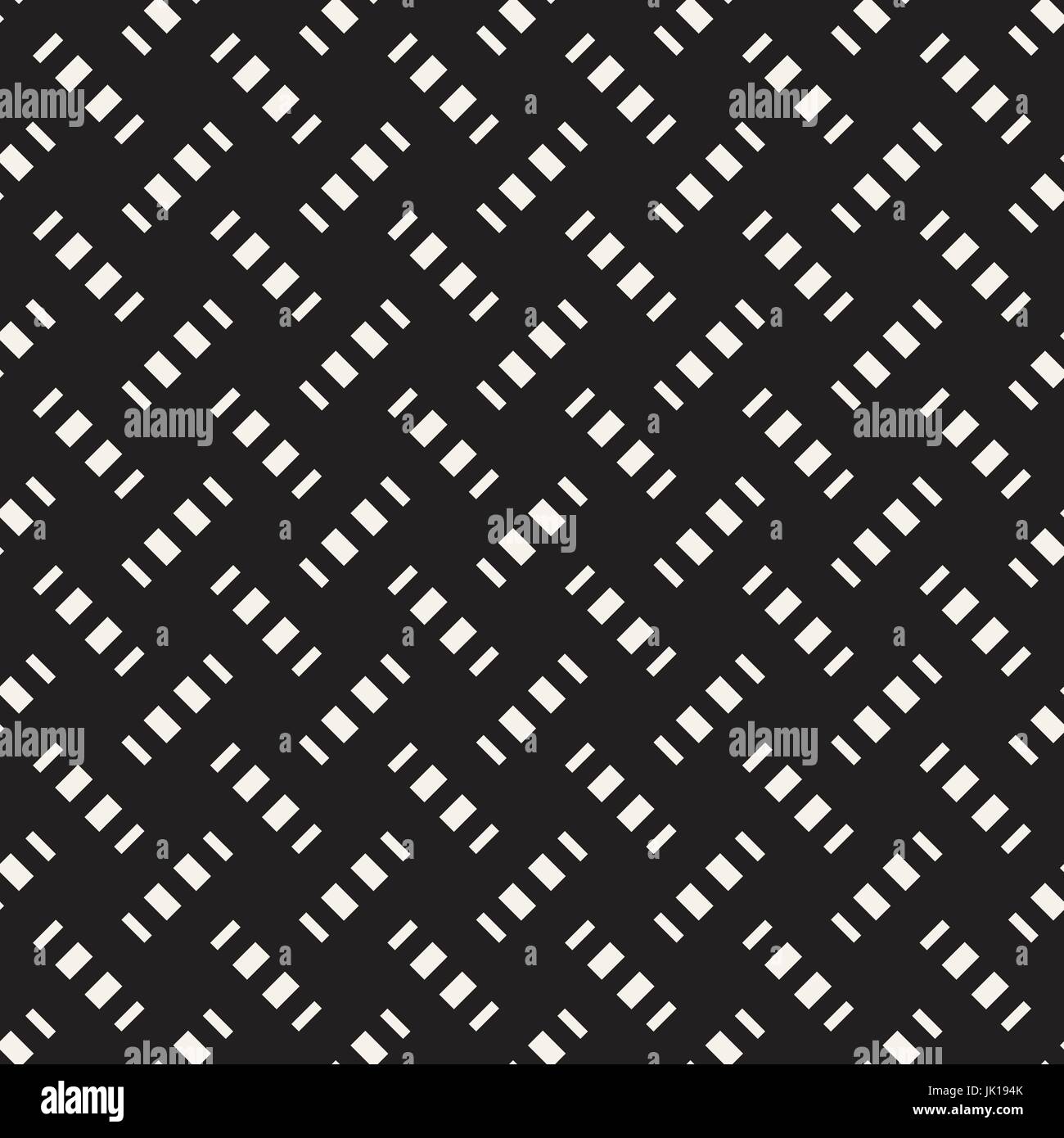 Crosshatch vector seamless geometric pattern. Crossed graphic ...