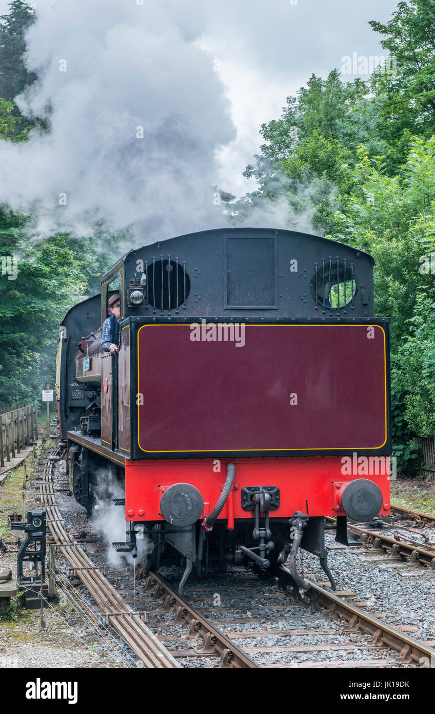 Steam Engine Lakeside and Haverthwaite Railway Lake District Stock ...