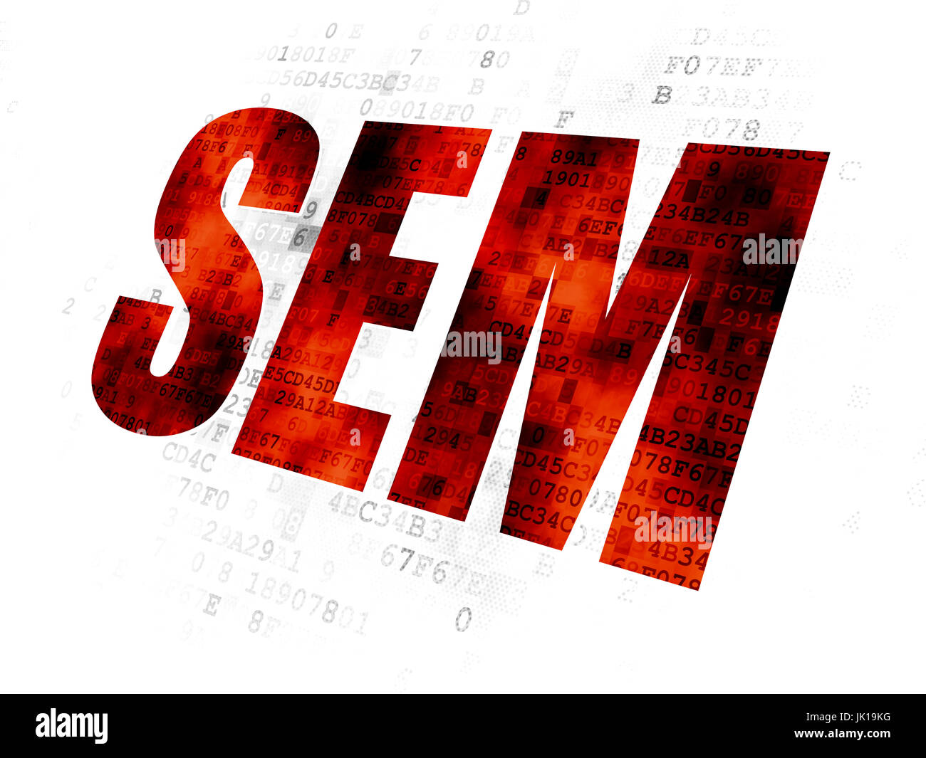 Marketing concept: SEM on Digital background Stock Photo - Alamy