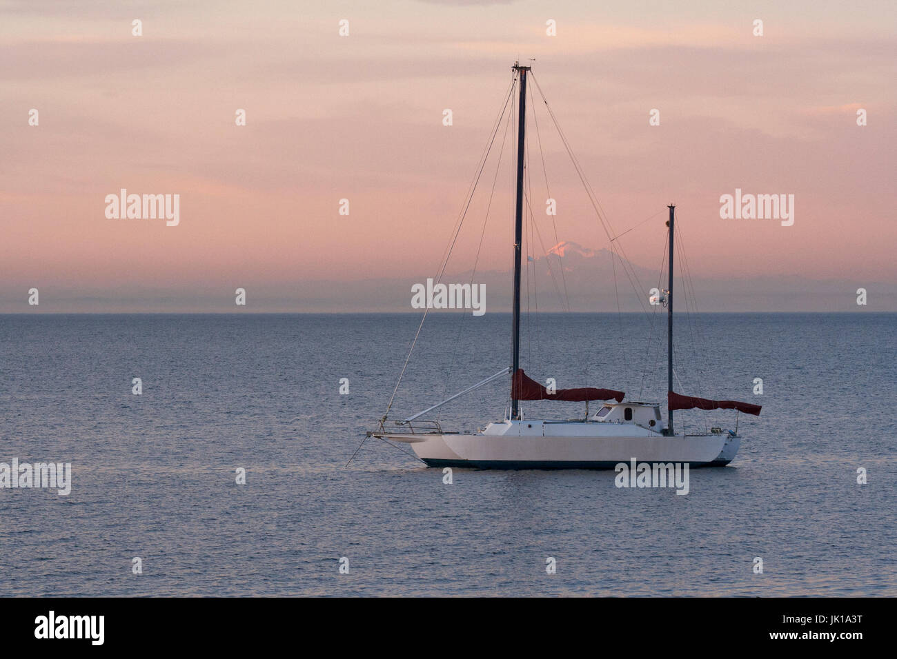 Port Angeles sunset Stock Photo - Alamy