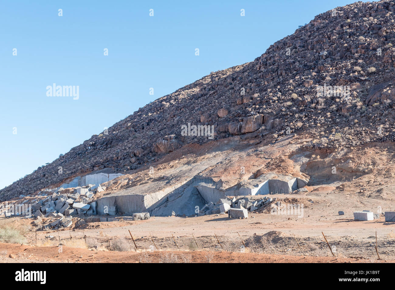 Border post namibia south africa hi-res stock photography and images ...