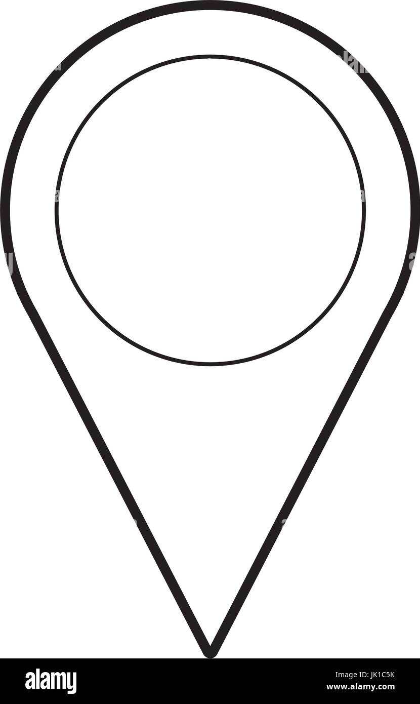 pin pointer location icon Stock Vector Image & Art - Alamy