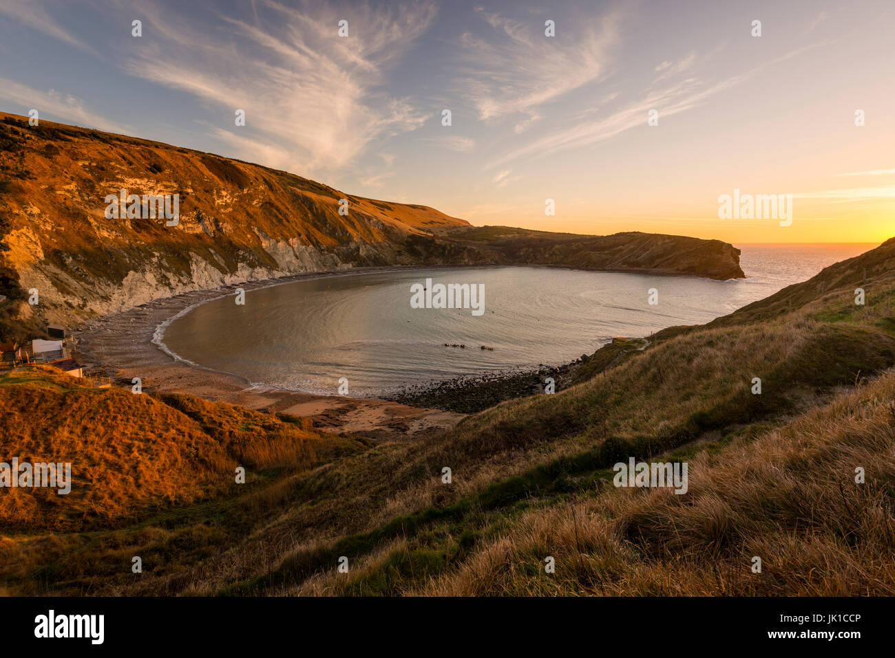 Lulworth cove hi-res stock photography and images - Alamy