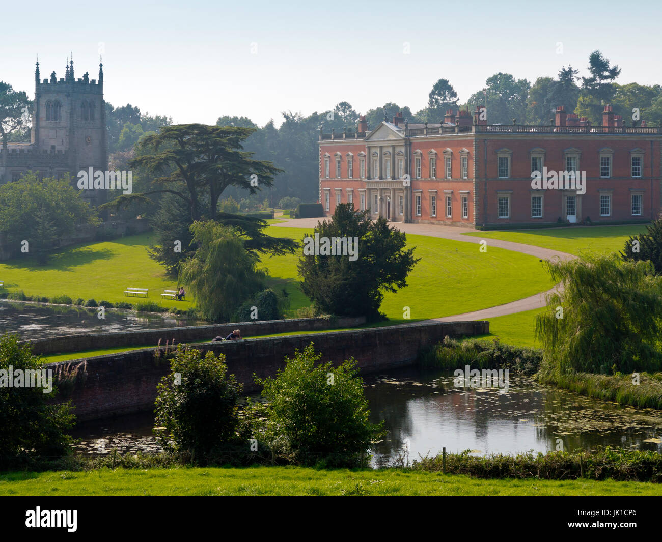 Staunton Harold Hall in Leicestershire England UK an eighteenth century ...