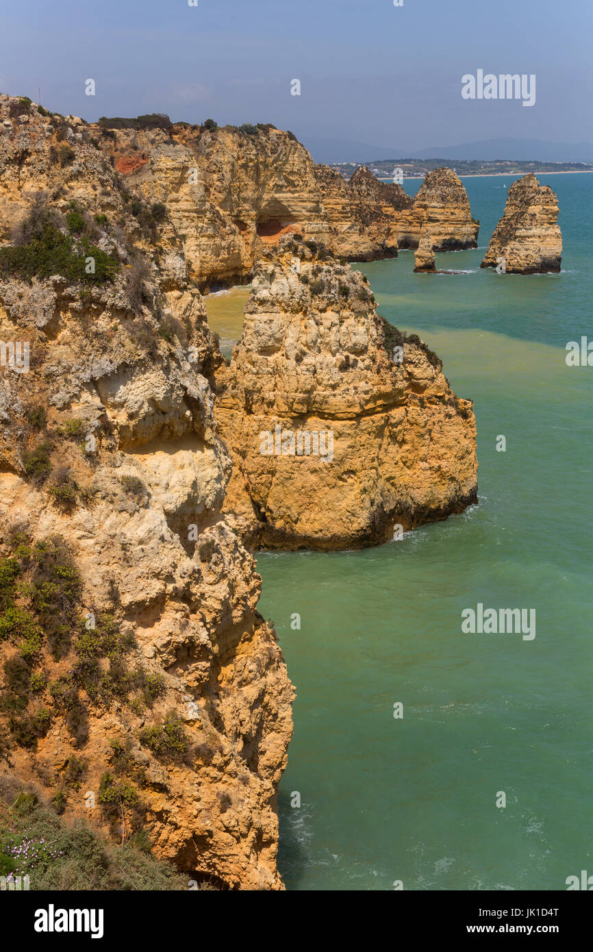 Cliffs of Ponta da Piedade, Lagos, Algarve, Portugal Stock Photo - Alamy