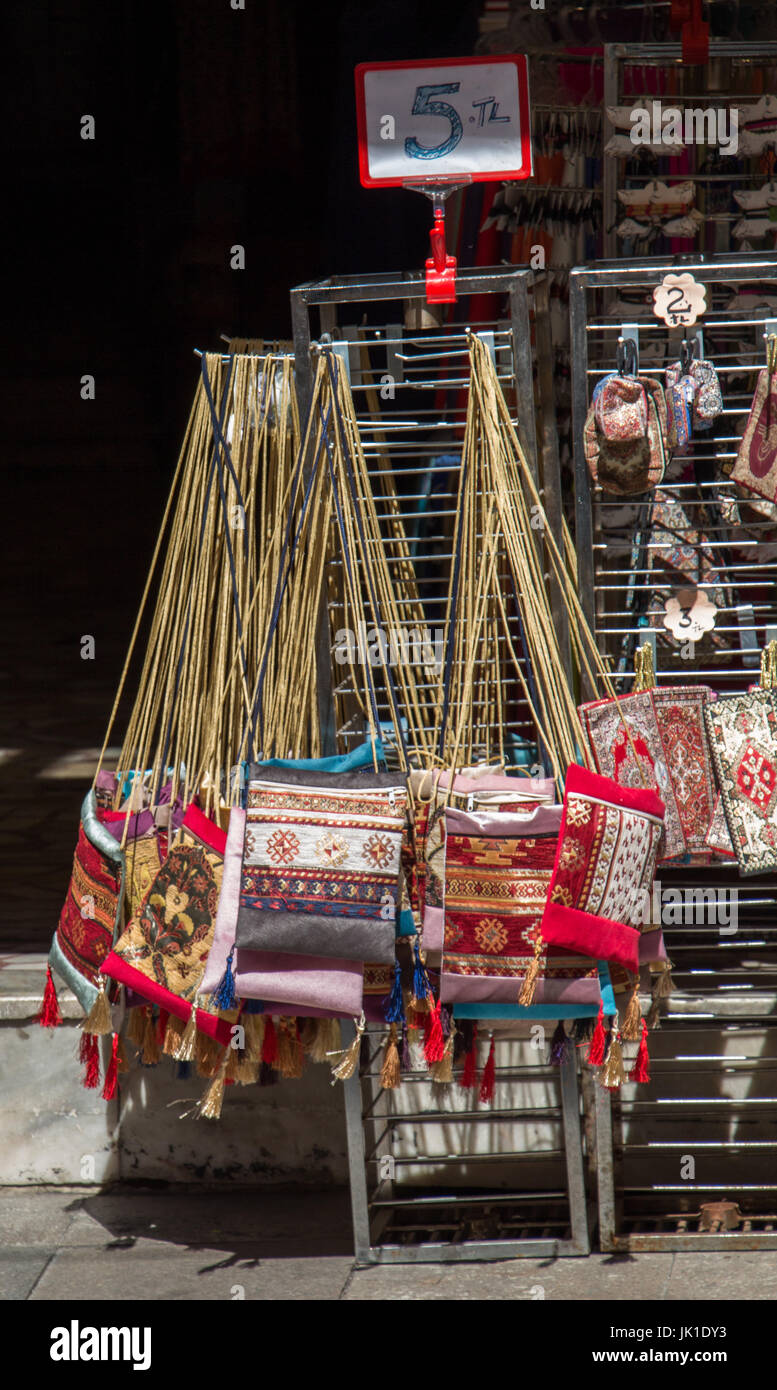 Traditional turkish handmade bags Stock Photo - Alamy