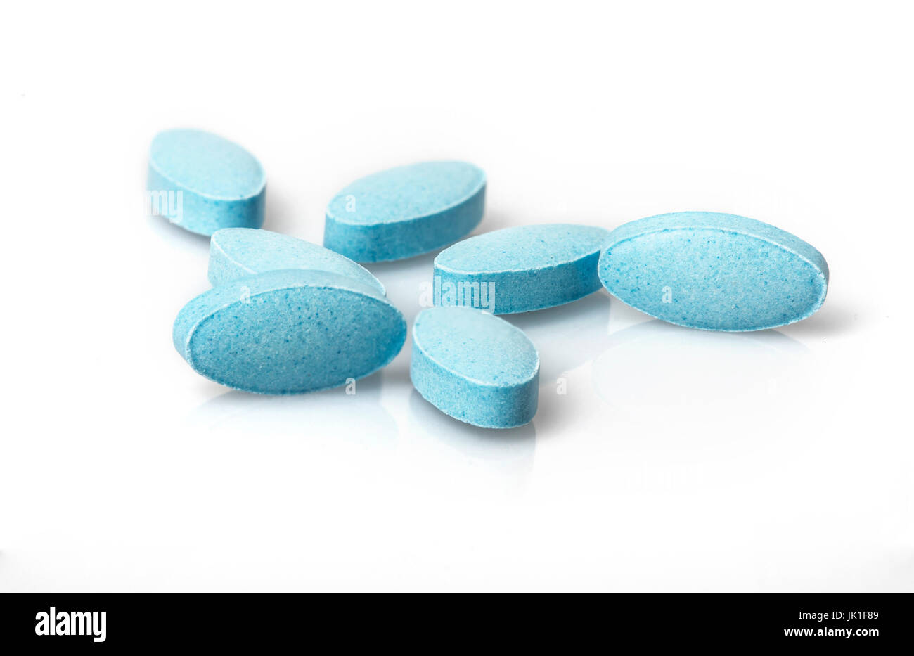 Blue Oval Pill No Imprint