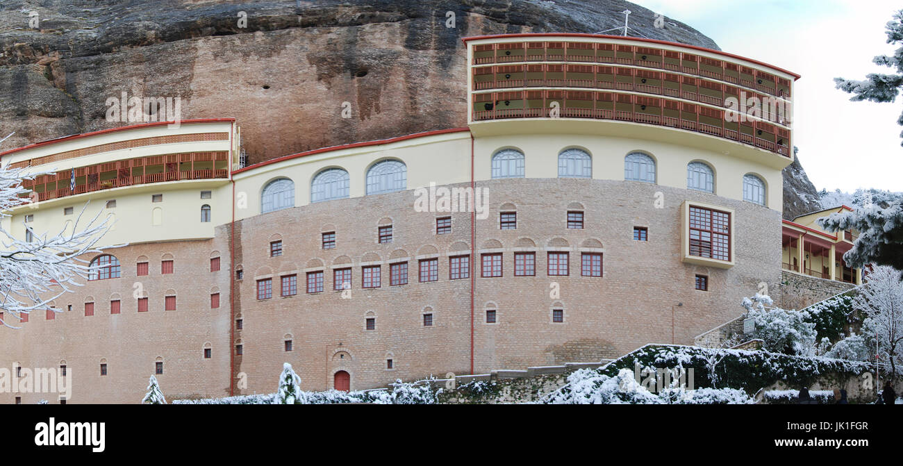 Mega spilaio, monastery Stock Photo - Alamy
