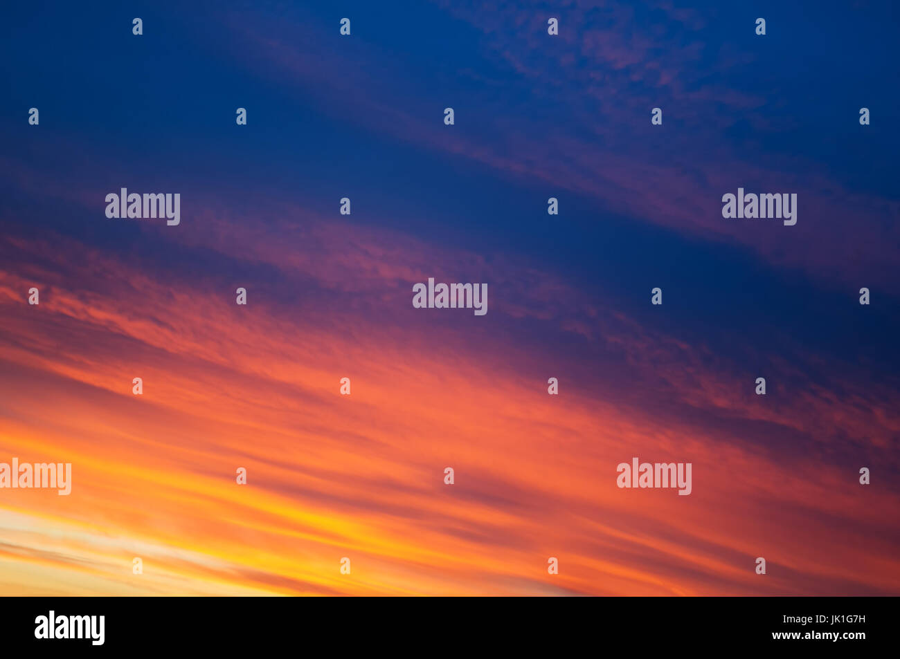 Sky background on sunset. Nature composition Stock Photo - Alamy
