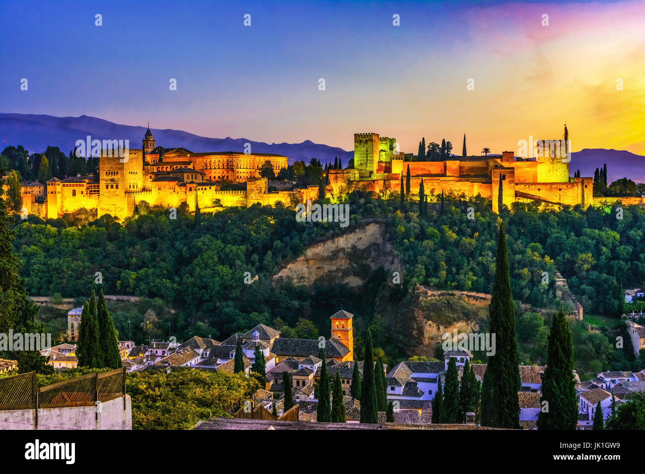 Alhambra, Granada, Spain Stock Photo - Alamy