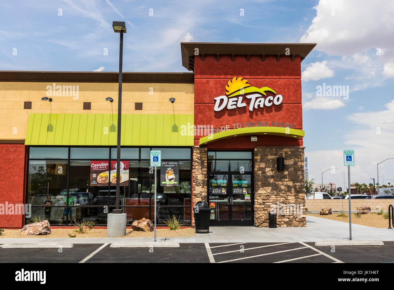 Las Vegas - Circa July 2017: Del Taco Fast Food Location. Del Taco ...