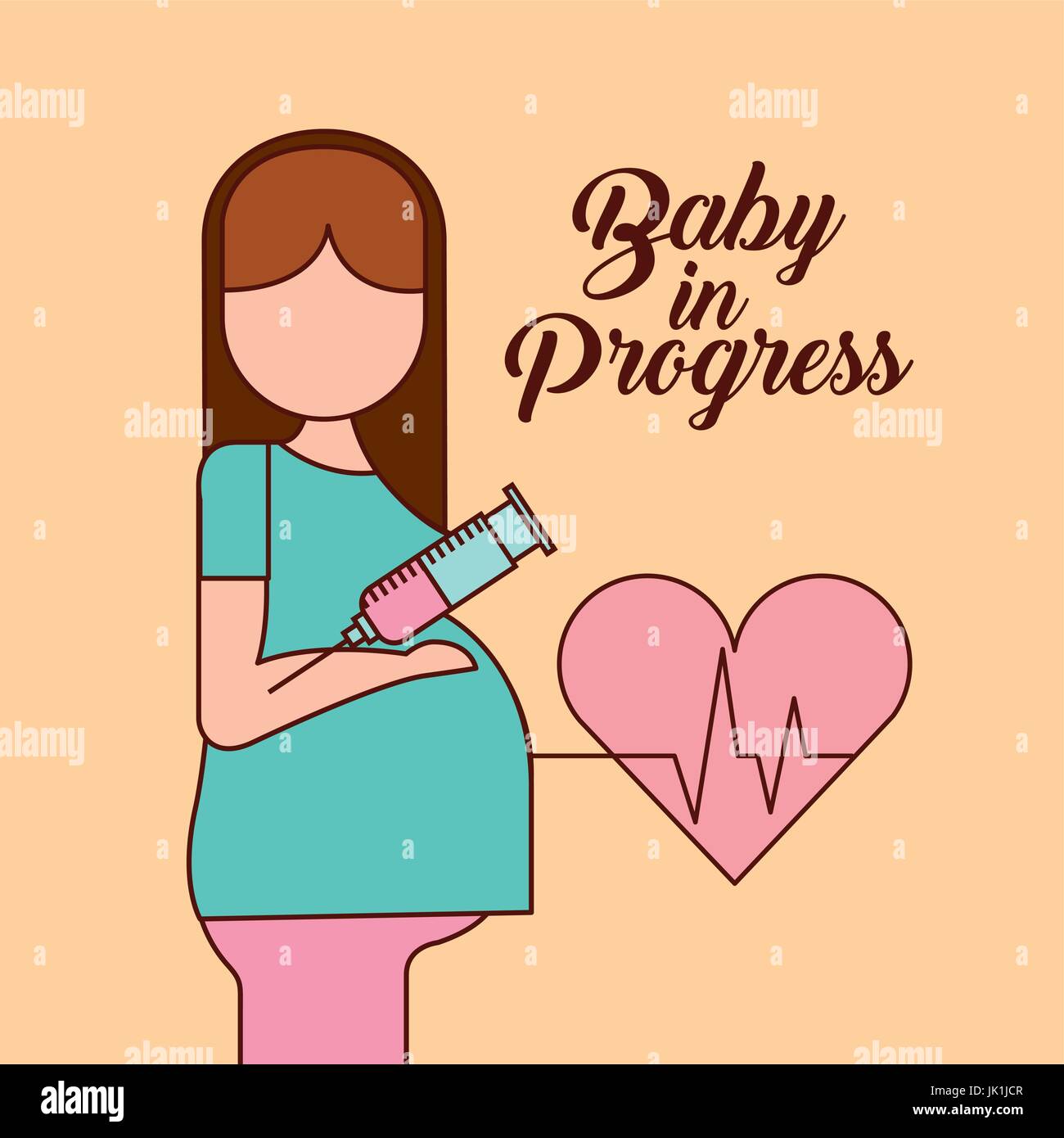 baby in progress healthy Stock Vector Image & Art - Alamy
