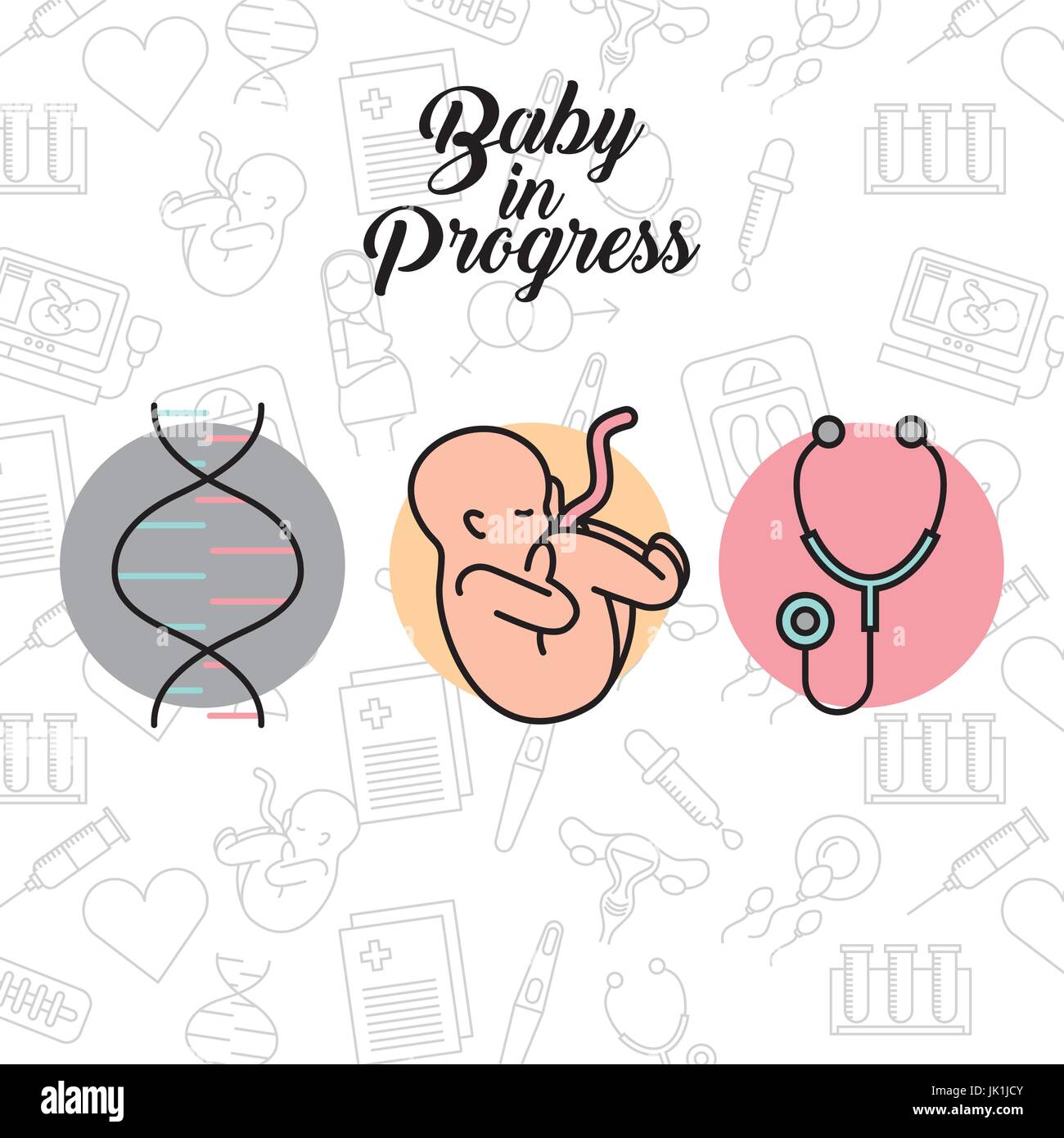baby in progress healthy Stock Vector Image & Art - Alamy