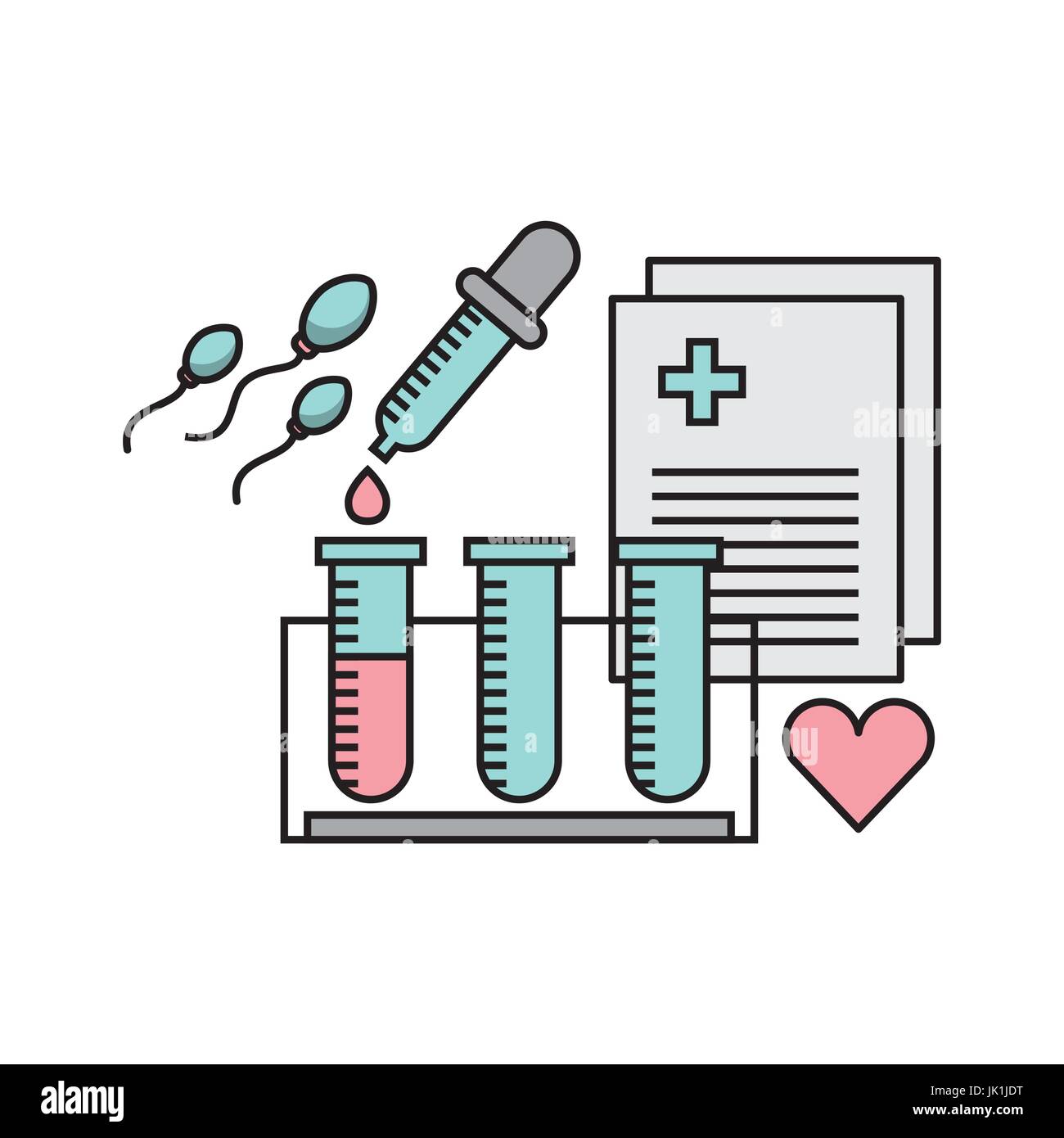 Female fertilization process Stock Vector Image & Art - Alamy