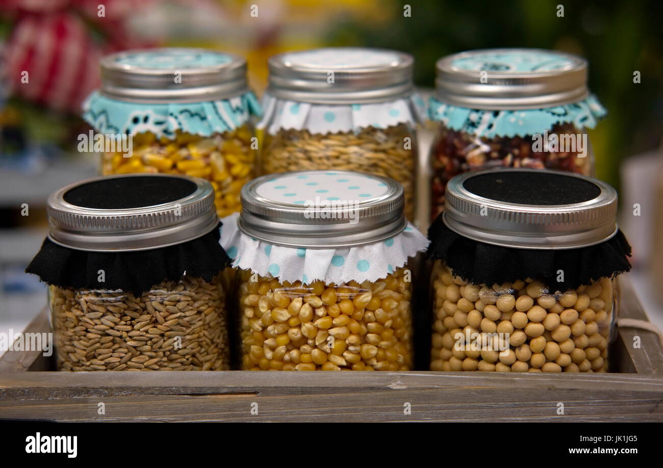 Heirloom Seed Samples Stock Photo - Alamy