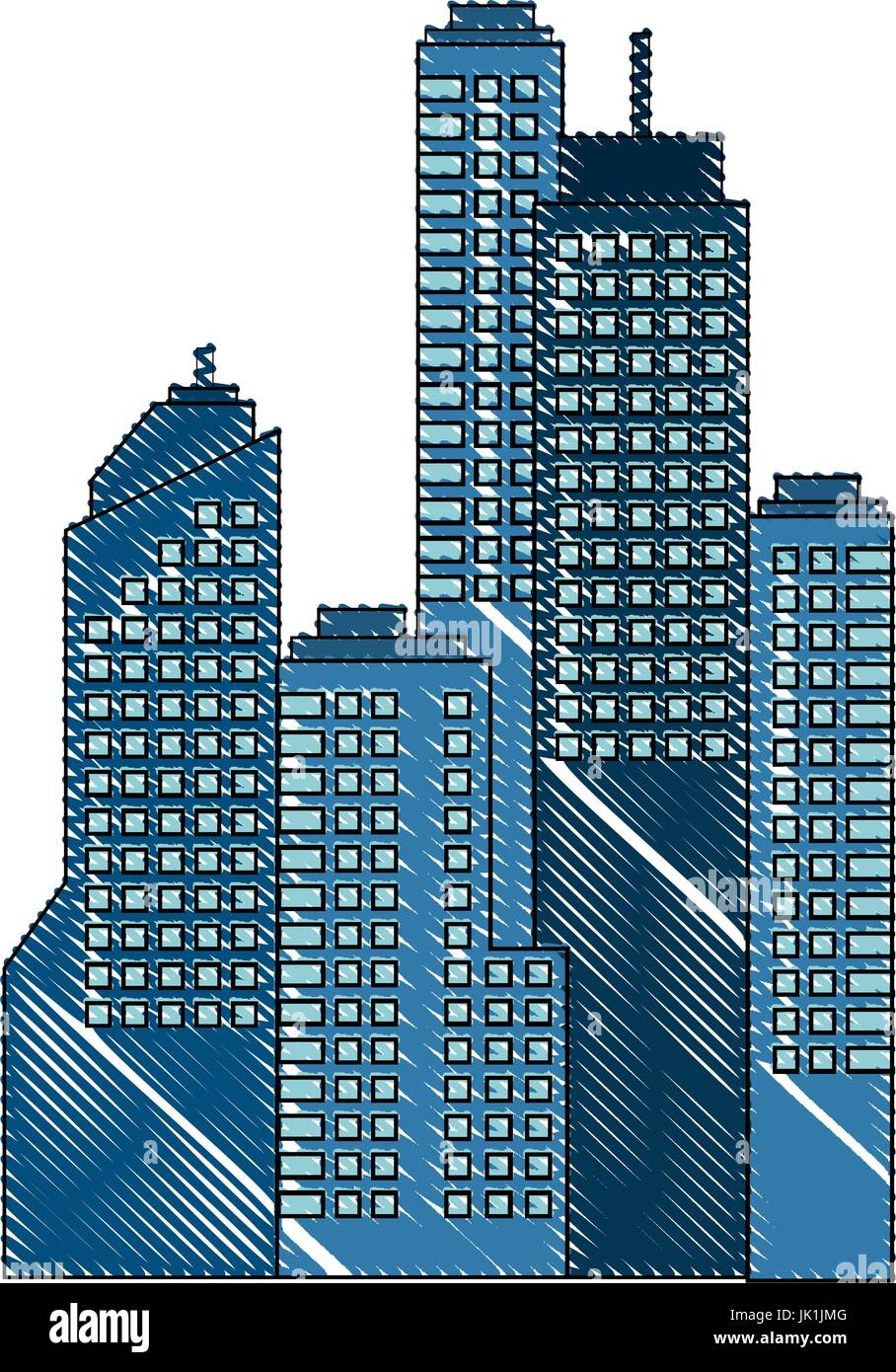 city buildings icon over white background vector illustration Stock ...