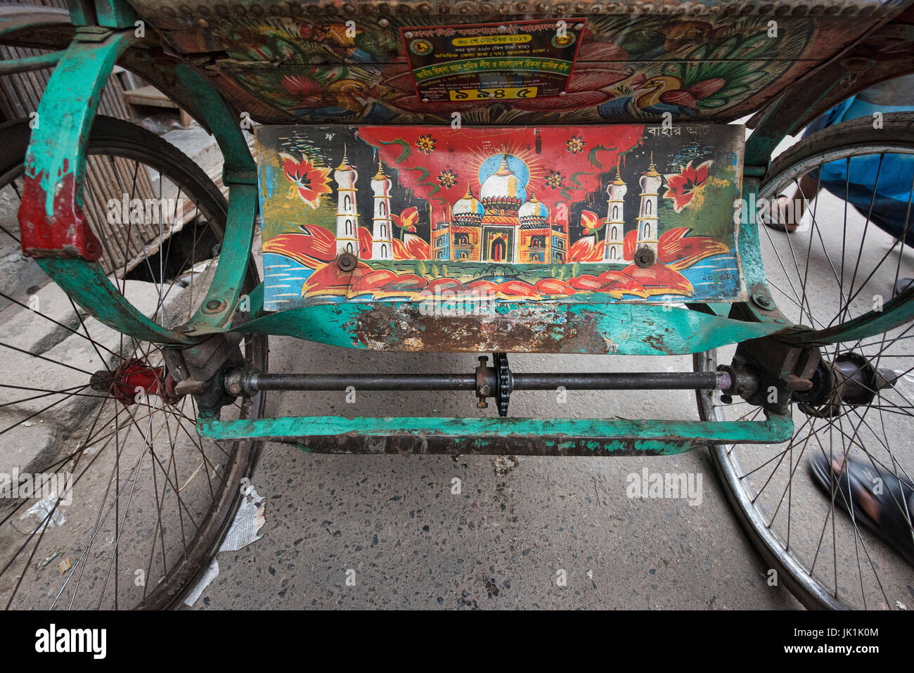 Rickshaw art bangladesh dhaka hi-res stock photography and images - Alamy