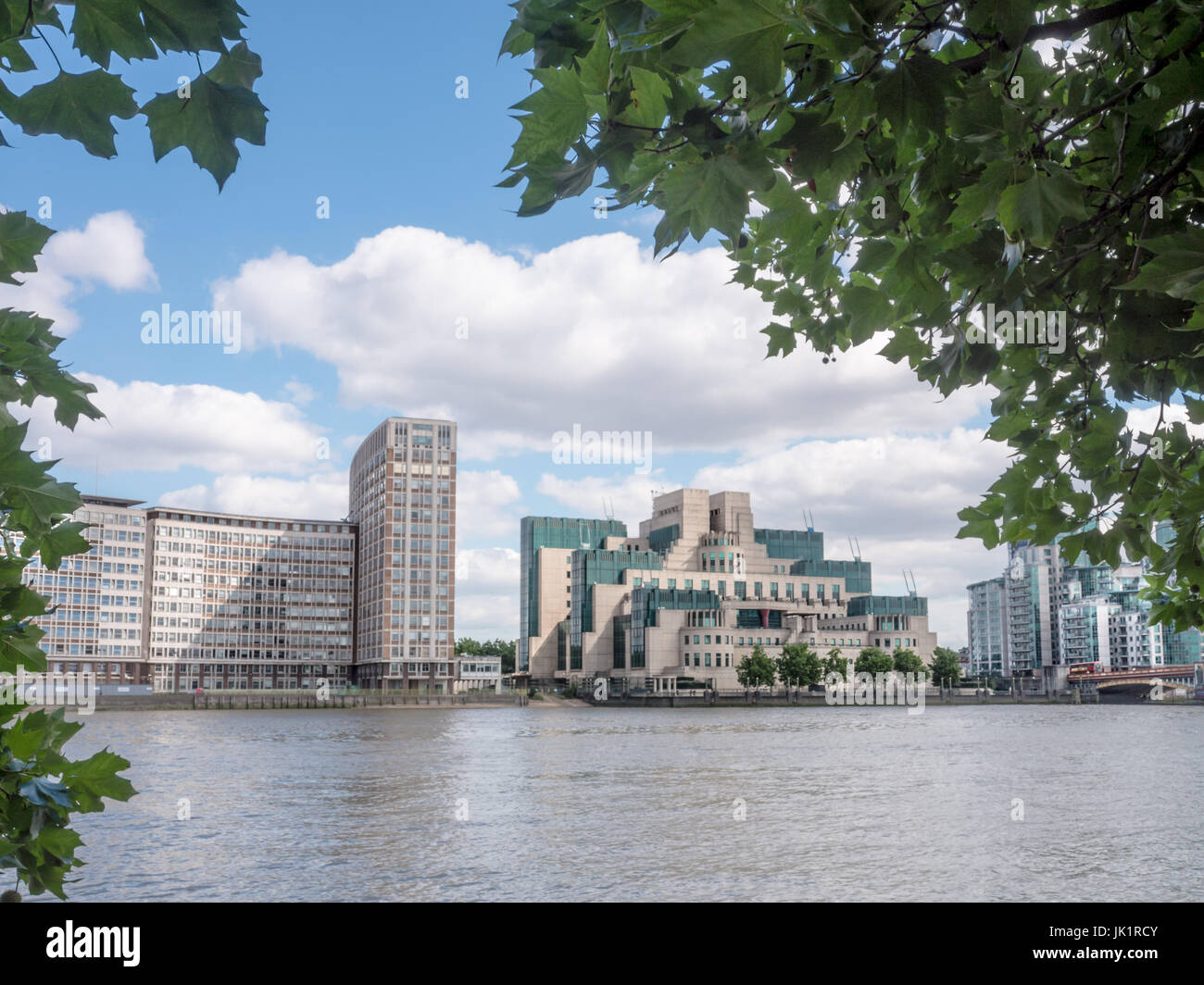 SIS Building - MI6 - London Stock Photo - Alamy