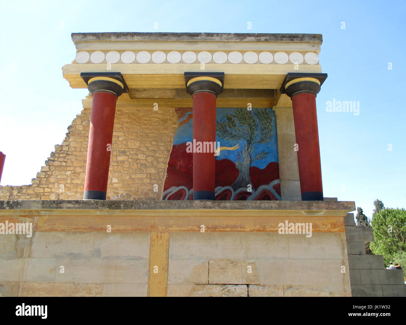 Remains of Ancient Customs House in Knossos, UNESCO World Heritage Site ...