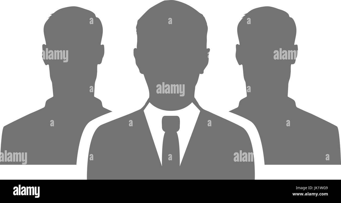 business man vector icon symbol, office, communication art Stock Vector ...