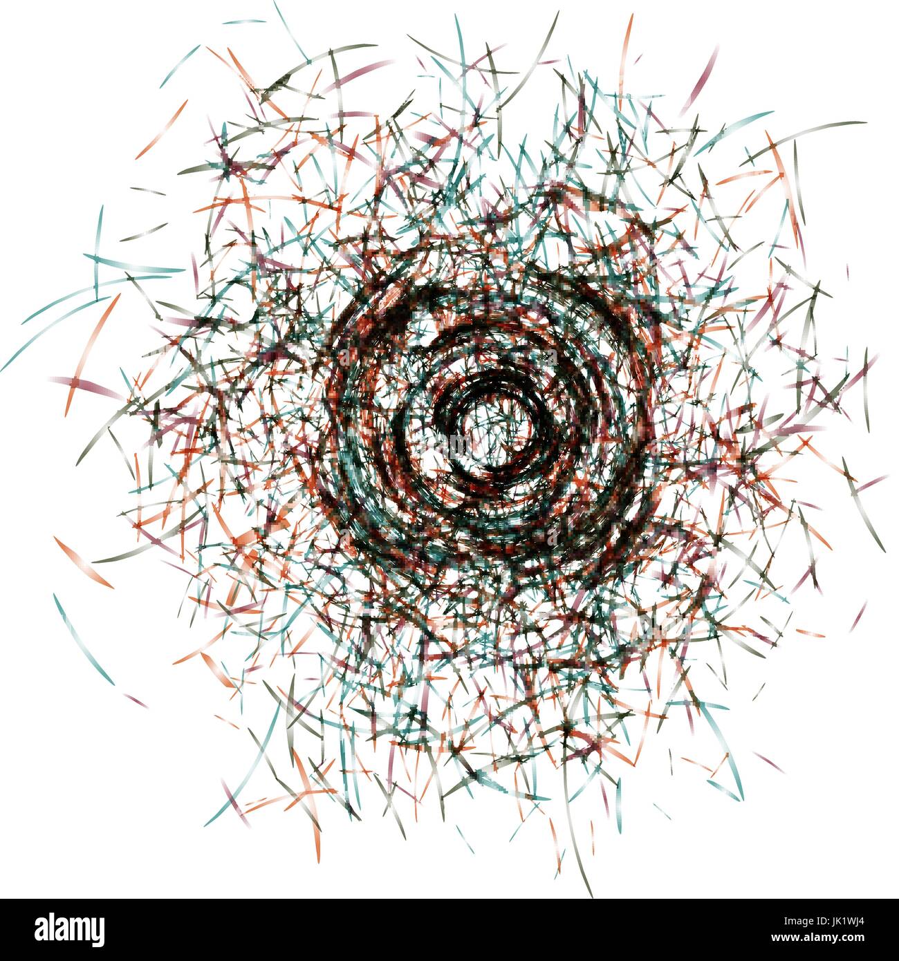 Grunge background Vector illustration chaos abstract web Stock Vector ...