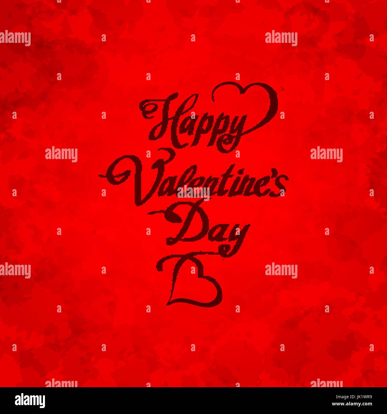 HAPPY VALENTINES DAY hand lettering - handmade calligraphy, vector art ...
